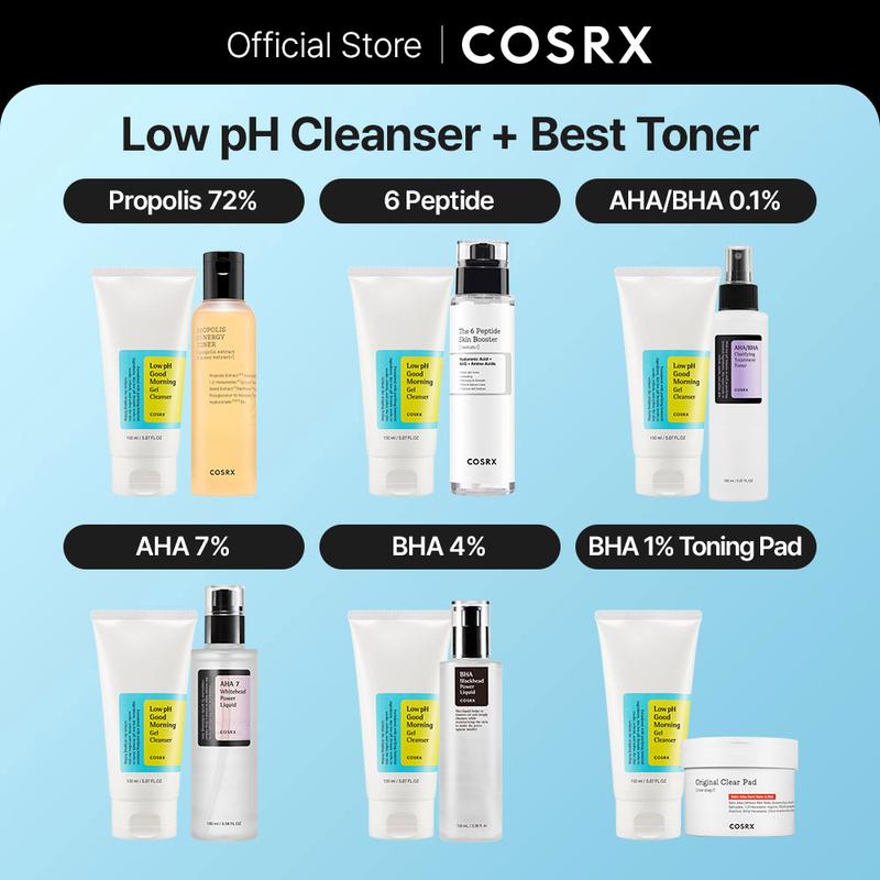 COSRX Low pH Cleanser + Toner Set - TikTok Shop Malaysia