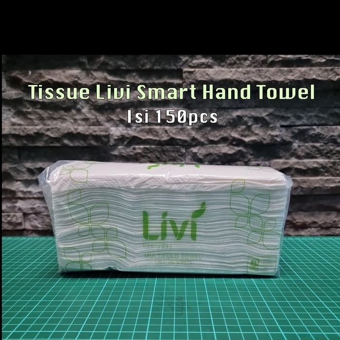 Jual Tissue Tisu Livi Hand Towel Smart Multifold Isi 150s - Kota ...