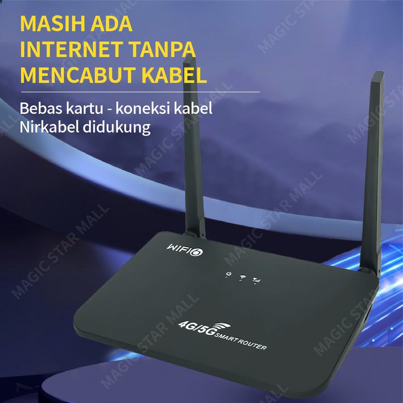 WiFi Router SIM Card Modem 4G/5G Network Router 2.4G Dual Band Gigabit ...
