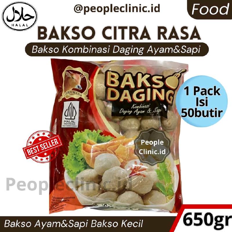 1 PACK BAKSO CITRA RASA ISI 50 BUTIR BERAT BAKSO UKURAN KECI - Shop ...