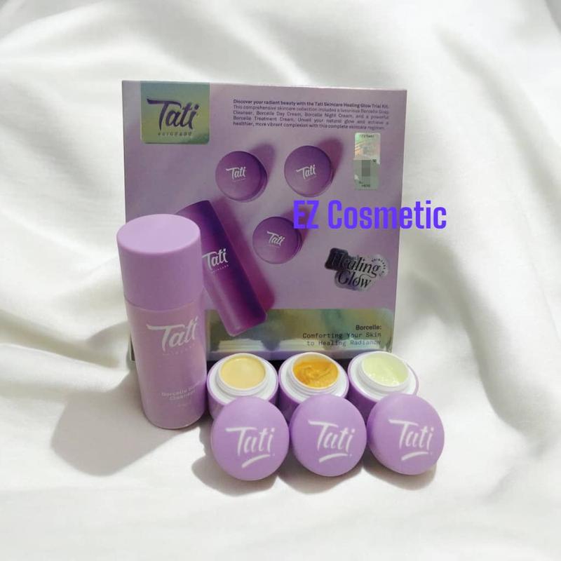 Tati Beauty Skincare 4 In 1 Trial Set Rawatan Mencerahkan Wajah ...