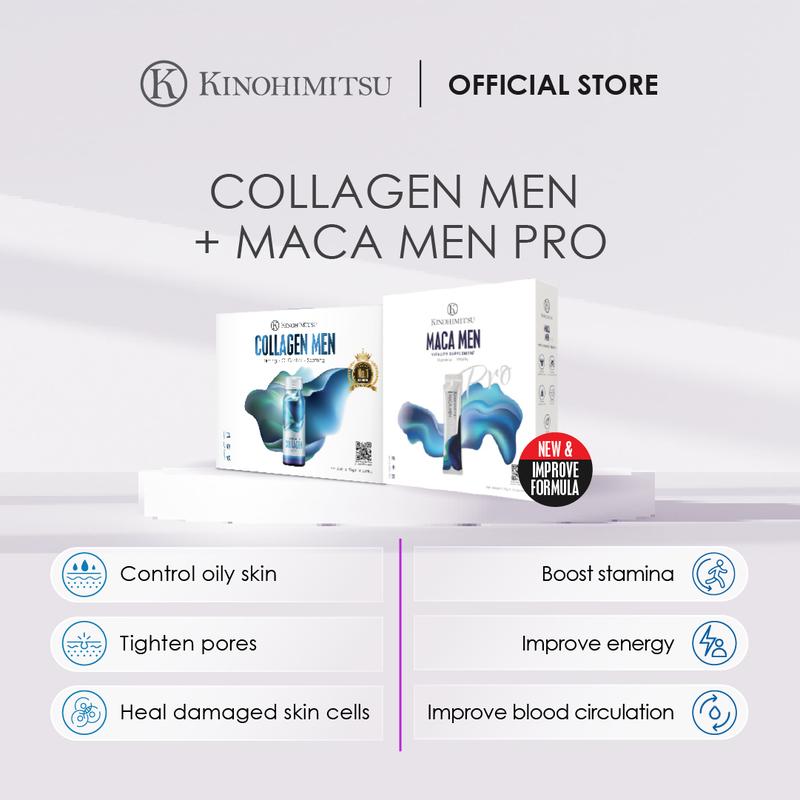 [Tiktok Exclusive Bundle] Kinohimitsu Collagen Men 5,300mg + - TikTok ...