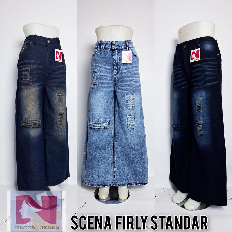 #SHAKA JEANS# Scena FIRLY standar Fit BB 40 sampai 50 Kg ketebalan 9oz ...