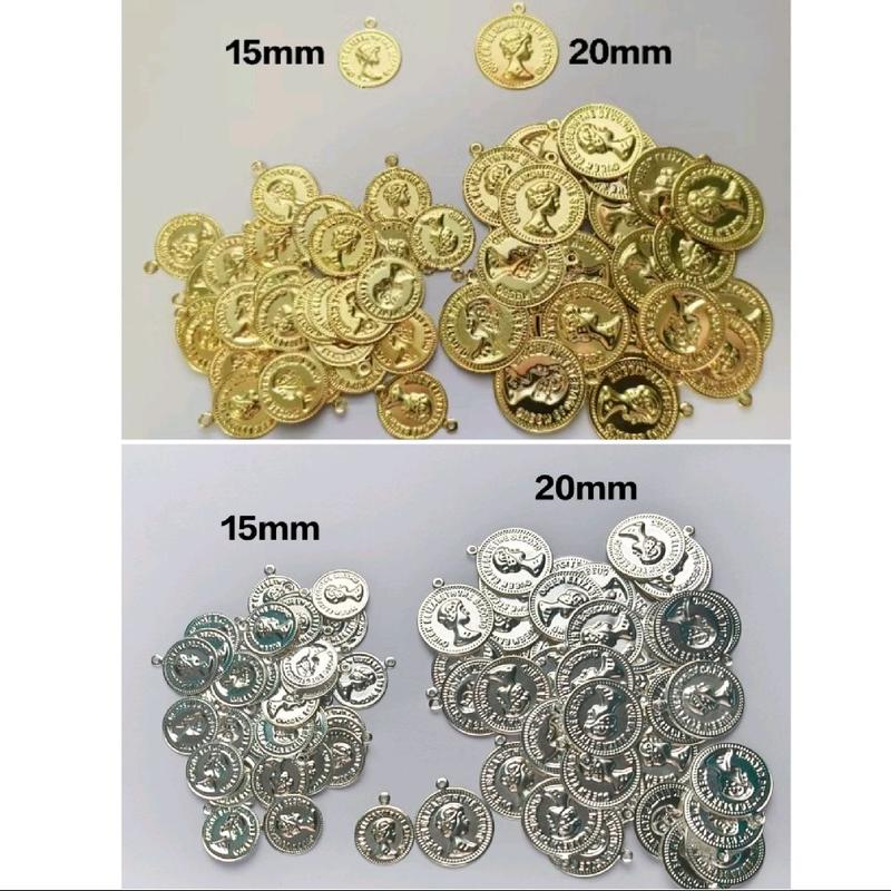 15mm/20mm Queen Elizabeth Coin Thin(20pcs) - TikTok Shop Malaysia