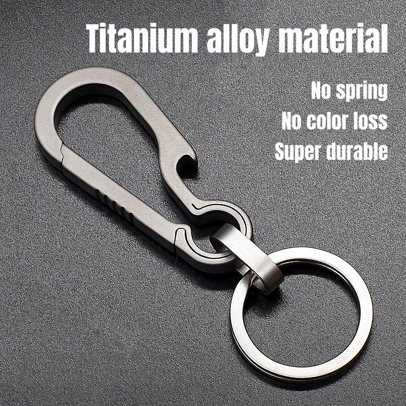Car Keychain Made of Titanium Keychain Bottle Opener 2-in-1 Ultra ...
