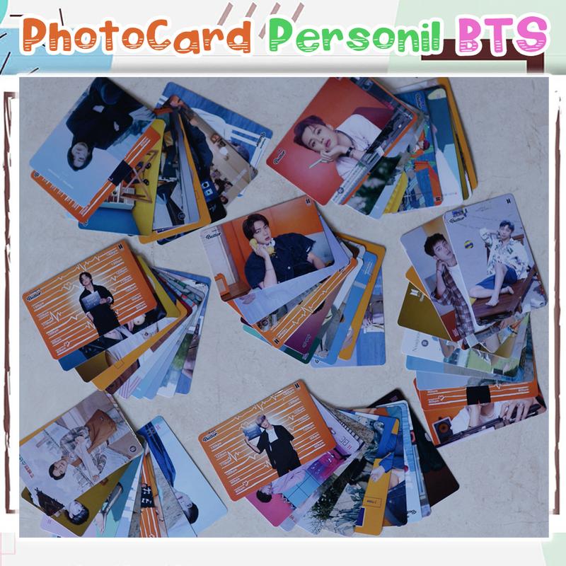 Photocard Personil BTS Isi 10 Pcs Unofficial Fans Made - Shop | Tokopedia