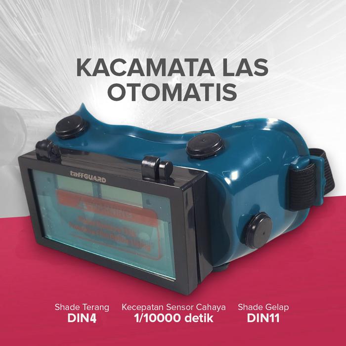 Jual Kacamata Las Otomatis Buka Tutup Auto Darkening Safety Welding ...