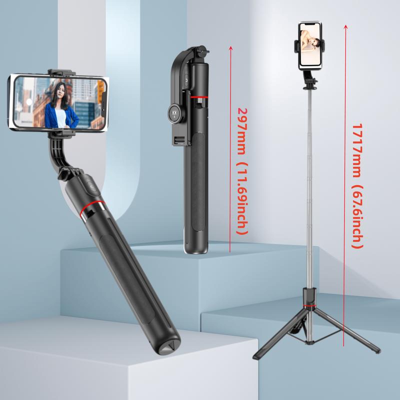 Tripod Tongkat Selfie, Boleh Dipanjangkan, Jauh Bluetooth Tanpa ...
