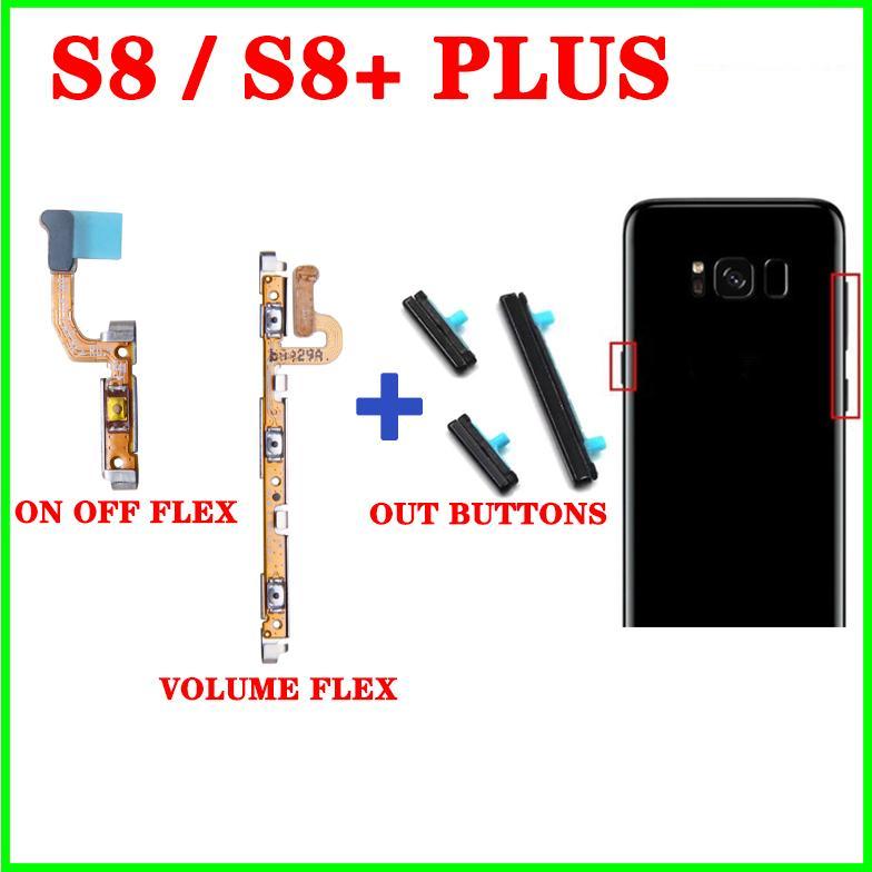 Power volume button flex For Samsung Galaxy S8 S8+ Plus Side key Switch ...