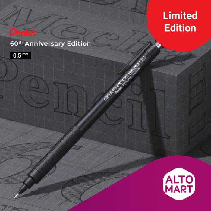 Jual Pentel Graph Gear 500/1000/FOR PRO Mechanical Pencil 60th ...