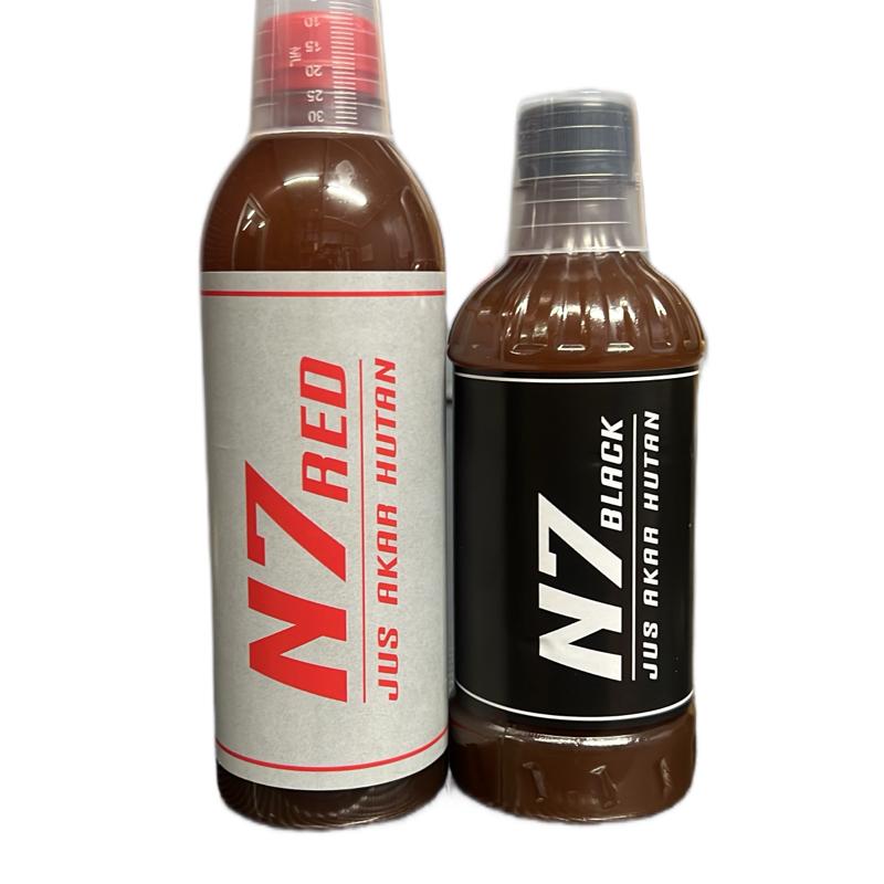 N7 red + n7 black jus herba hutan 100% asli - TikTok Shop Malaysia