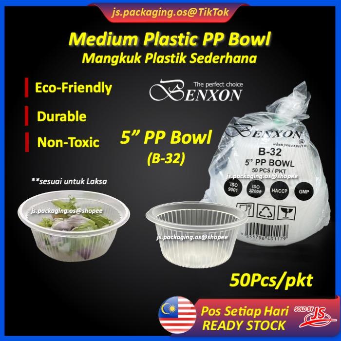 Mangkuk Plastik Sederhana 5" Benxon Disposable Medium Plasti - TikTok ...