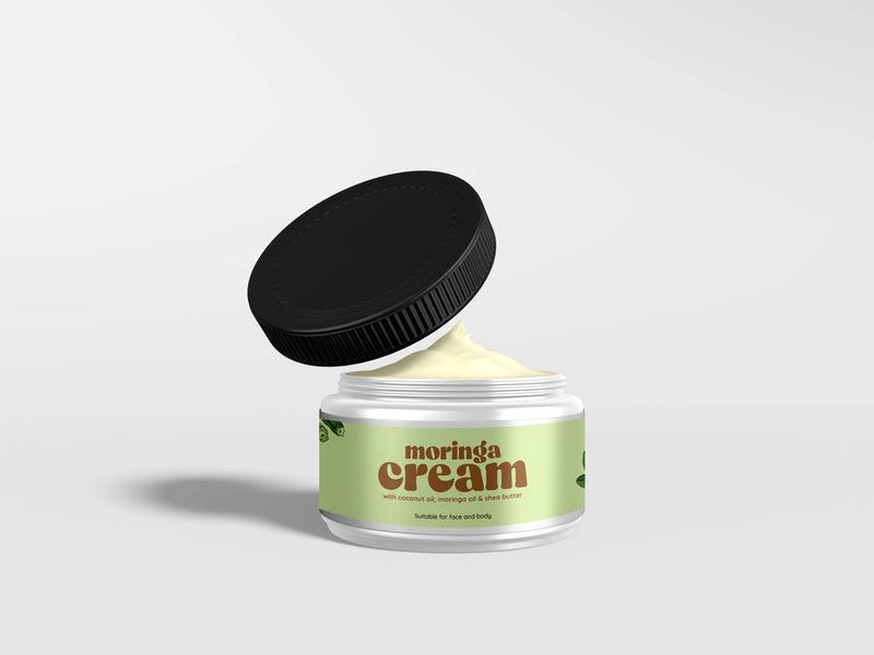 MORINGA CREAM WITH SHEA BUTTER NATURAL FOR DRY SKIN - TikTok Shop Malaysia