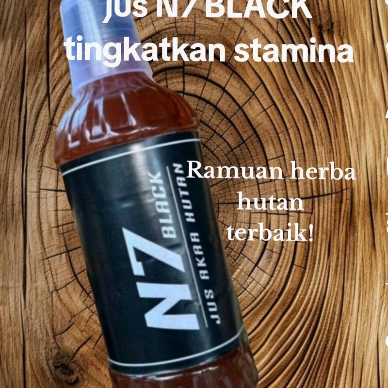 Jus N7 black herba hutan asli botanical - TikTok Shop Malaysia