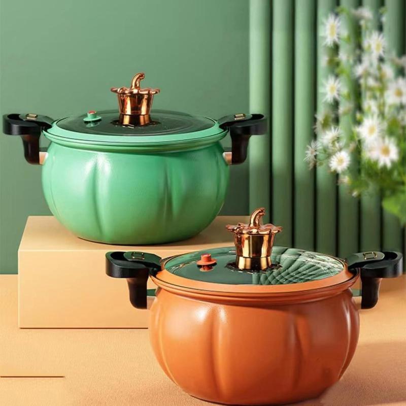 Minideco 7L Large Capacity Pumpkin Design Micro Pressure Cooker ...