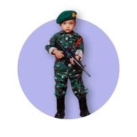 Promo Kostum Loreng TNI AD Pakaian Dinas Lapangan Pasukan Raider Baju ...