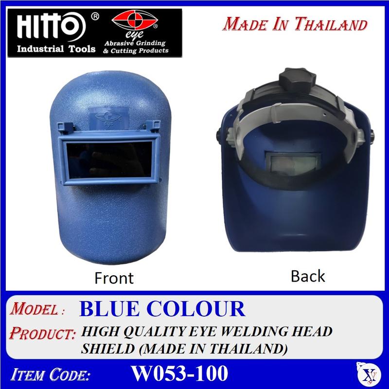 W053-100 BLUE COLOUR HIGH QUALITY EYE WELDING HEAD SHIELD (MADE ...
