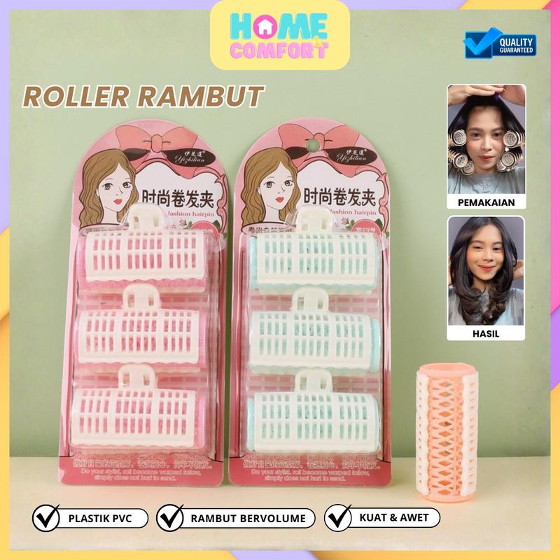 Gulungan Rambut Roll Hair DIY 1-3 Pcs / Roll Rambut Premium / Roll ...