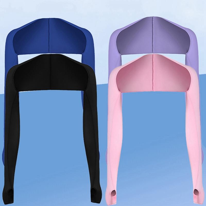 Sun protection shawl sports outdoor shawl sleeves integrated - TikTok ...