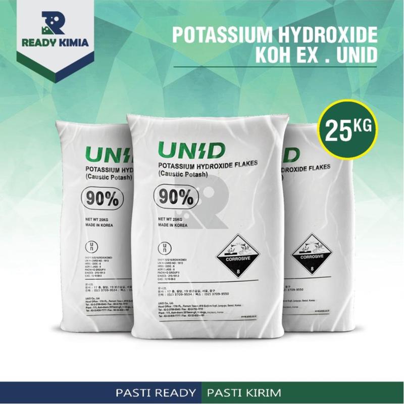 UNID Potassium Hydroxide 25kg - Bumi Agung Group, Pengatur PH Tanaman ...