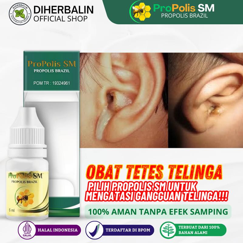 Propolis SM – Obat Tetes Herbal untuk Telinga Bernanah Atasi Congek ...