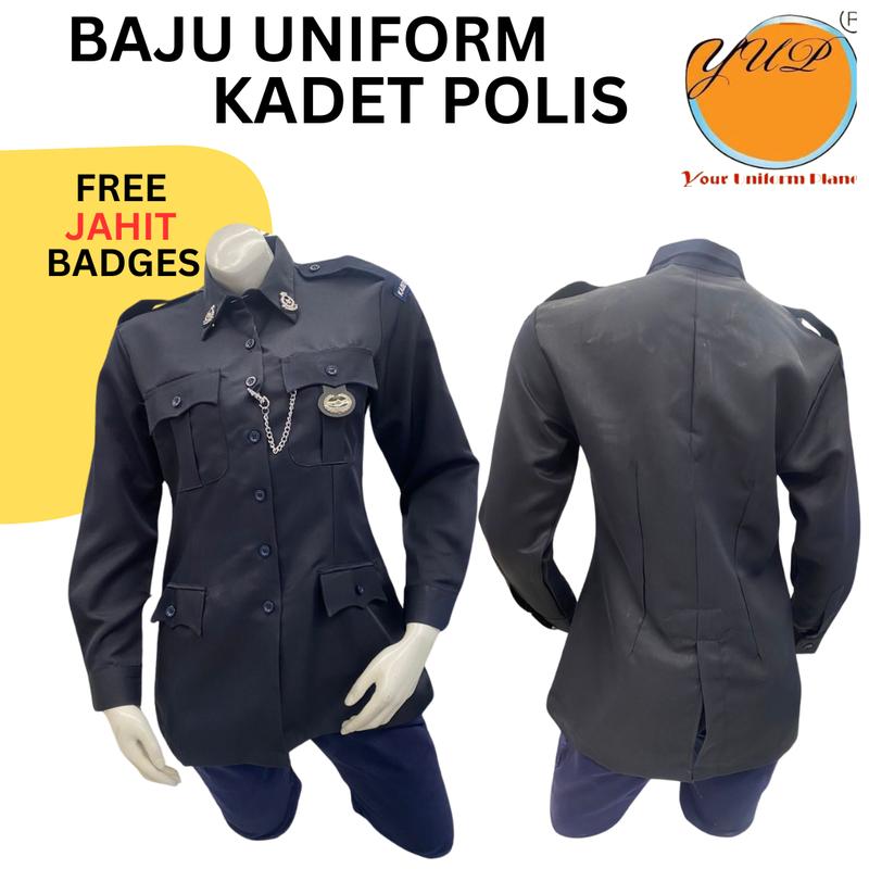 BAJU UNIFORM KADET POLI.S LENGAN PANJANG - TikTok Shop Malaysia