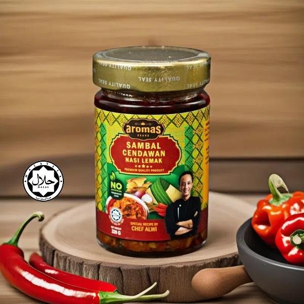 SAMBAL CENDAWAN NASI LEMAK -Chef Alwi sambal nasi lemak cendawan ...