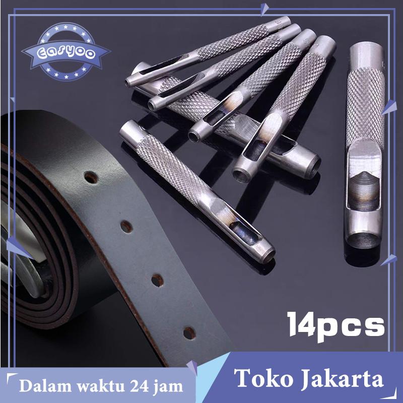 Hollow Punch Set 14 Pcs Alat Pembuat Lubang Lobang Plong Alat Pembolong ...