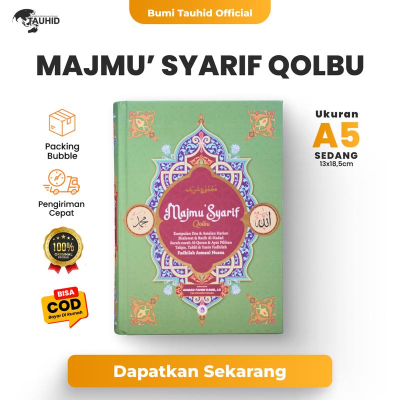Buku Majmu Syarif Qolbu Tasdiqiya | harcover Kitab Yasin dan - Shop ...