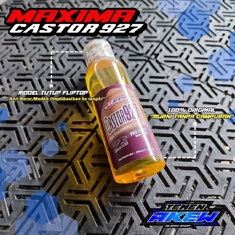 CASTOR 927 100ML - Oli Samping Maxima Racing oil Motor 2 tak Racing ...
