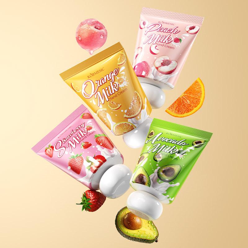 kORMESIC Hand Cream 30gr Milk Series Handbody Krim Pemutih Tangan Anti ...