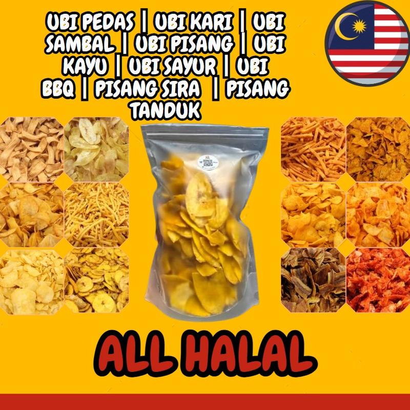 HALAL CIP SINGAPORE/MALAYSIA/INDONESIA VIRAL FOOD SNACKS [75g/100g/250g ...