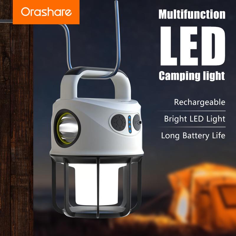 Orashare OL04 Camping Light LED Super Bright 4 Adjust Mode Emergency - TikTok Shop Philippines