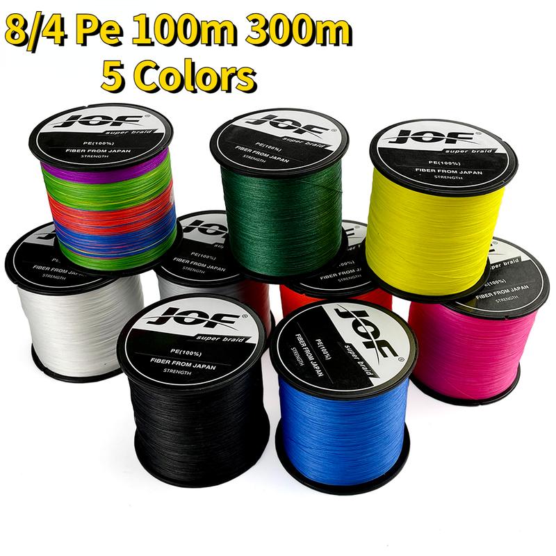 100/300M Braided Fishing Line X8 X4 PE Stands Fish Rope Line - TikTok ...