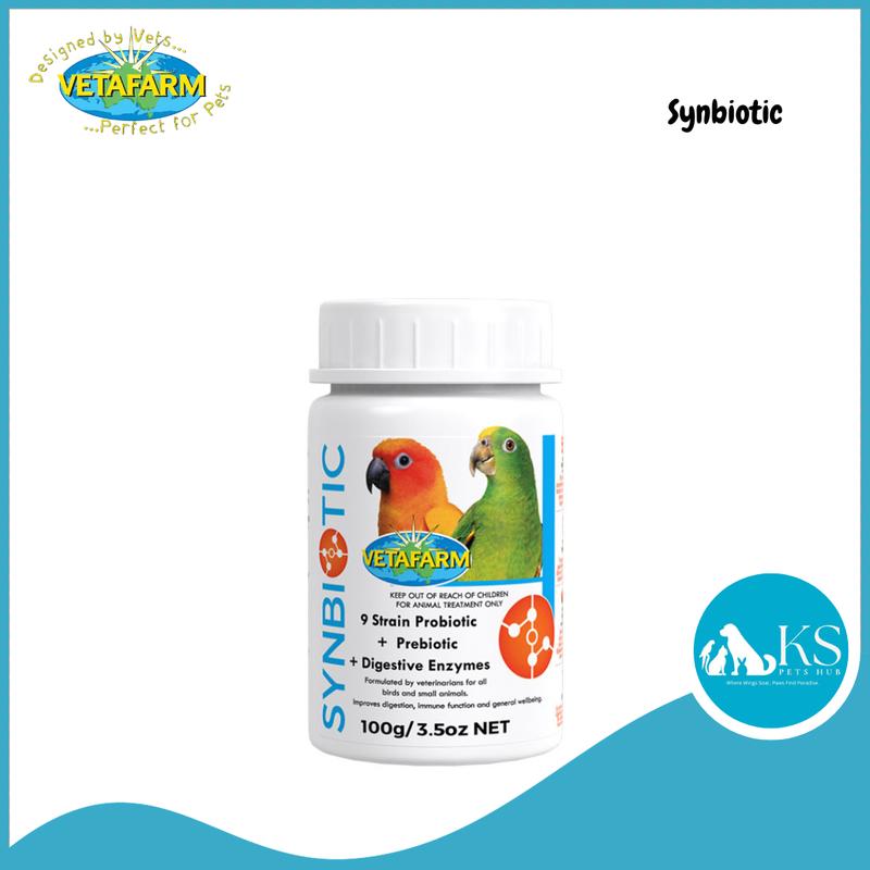 Vetafarm Synbiotic 100g Parrot Bird Care - TikTok Shop Singapore