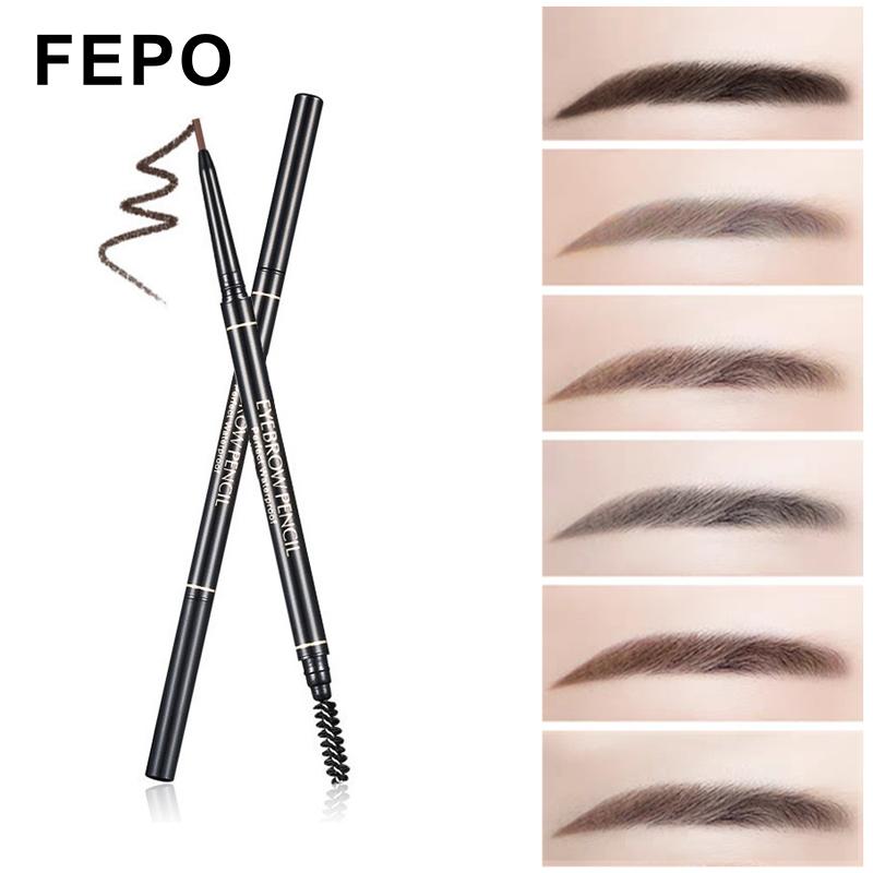 FEPO Eyebrow Pencil Waterproof Long Lasting Eyebrow Makeup 6 - TikTok ...