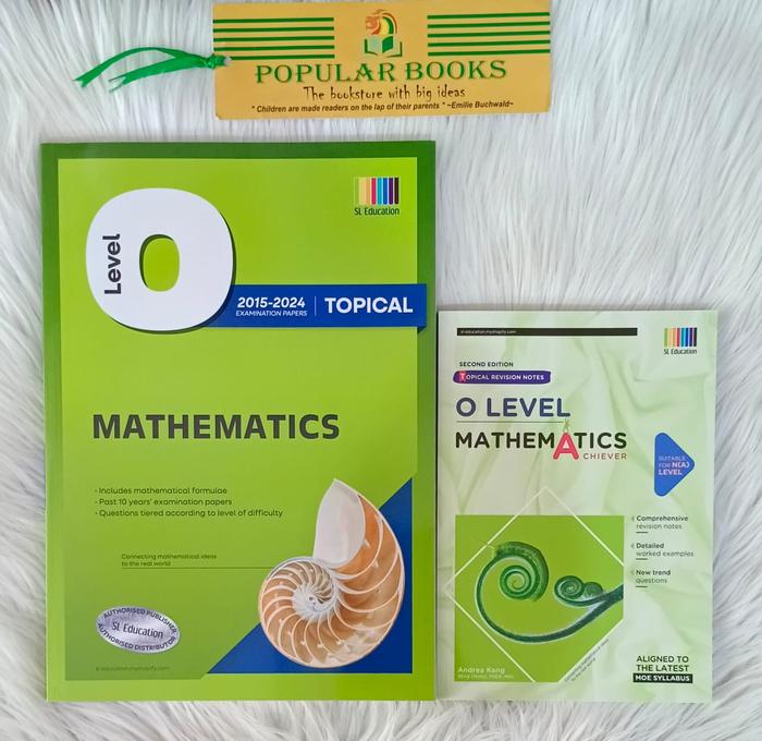 Jual O Level Mathematics (Topical) Examination Questions + O Level ...