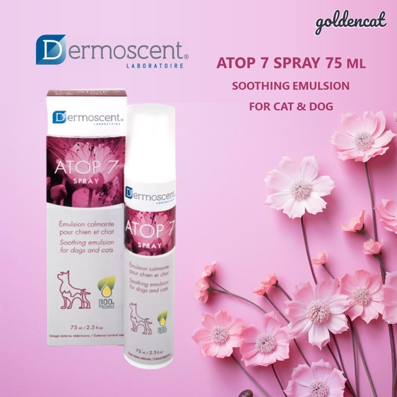 Dermoscent ATOP 7 Spray ~ 75 ML Soothing Skincare for Itchy Skin ...