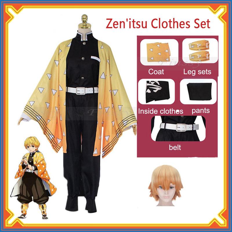【Local Ship】Full Set Zen'itsu Costume For Kids and Adult Demon - TikTok ...