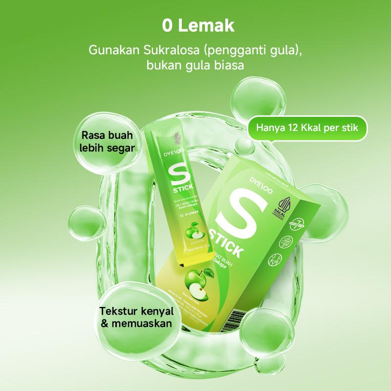 DyesooS STICK Jeli Rasa Apel Hijau - Bersertifikat HALAL Indonesia ...