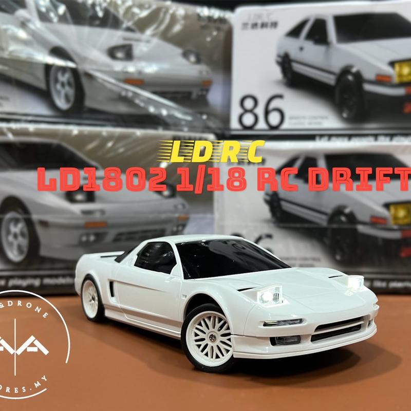 LDRC LD1802 1:18 rc drift remote control car - TikTok Shop Malaysia