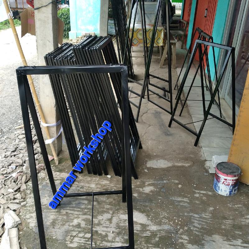 Stand Banner Multifungsi Besi Hollow Glv 30x15 Hitam - Shop | Tokopedia