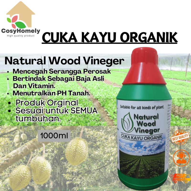 Cuka Kayu Organik Dan Asli Untuk Tanaman Anti Serangga Dan Kulat ...