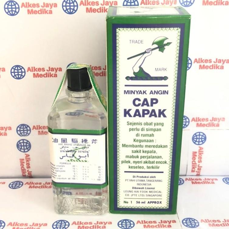 MINYAK ANGIN CAP KAPAK 56ml Alkes Jaya Medika - Shop | Tokopedia