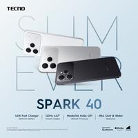 Promo [NEW LAUNCH] TECNO SPARK 40 - 6+6GB*/128GB, 6.67" LCD 120Hz ...