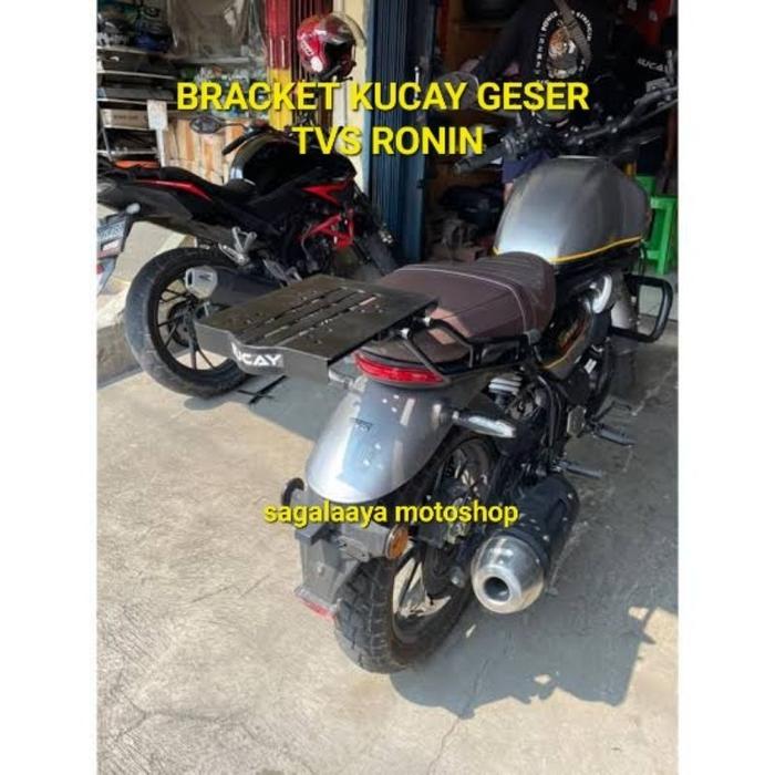 Jual BRACKET KUCAY GESER TVS RONIN original braket motor - Jakarta ...