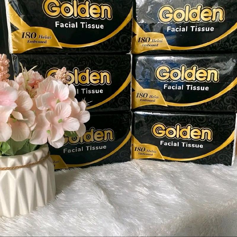 tisu golden 6 pcs viral tisu ambyar - Shop | Tokopedia