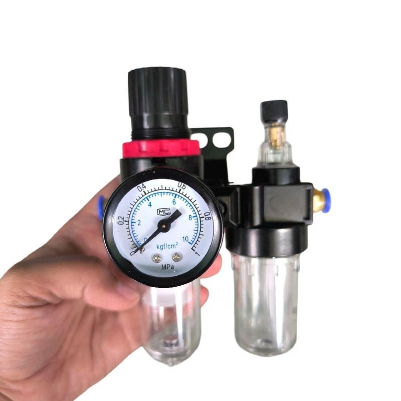 REGULATOR KOMPRESOR PENGATUR TEKANAN UDARA G1/4 8mm dan 6mm - Shop ...