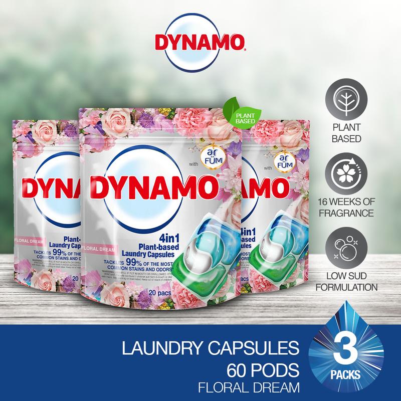 [NEW LAUNCH] DYNAMO x ar FÜM 4in1 Plant-Based Laundry Capsules - TikTok ...