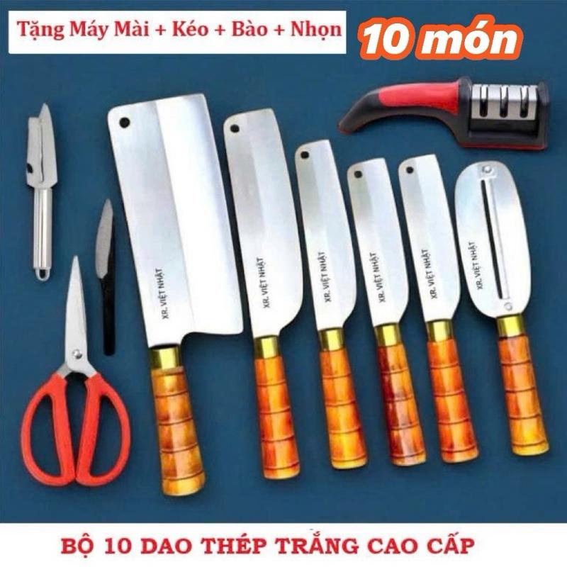 VN012 [ Mua 6 Tặng 4 ] COMBO 10 DAO THÉP KHÔNG GỈ RÈN TH - TikTok Shop ...